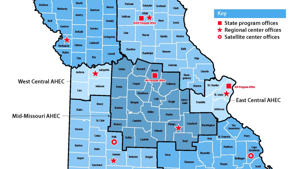 Locations - Missouri AHEC